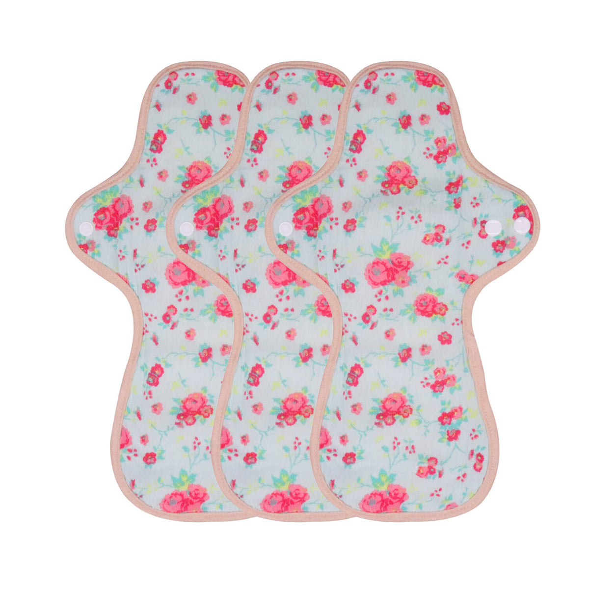 3 Pieces Organic Cotton Reusable Menstrual Pads - LUCKYPADS